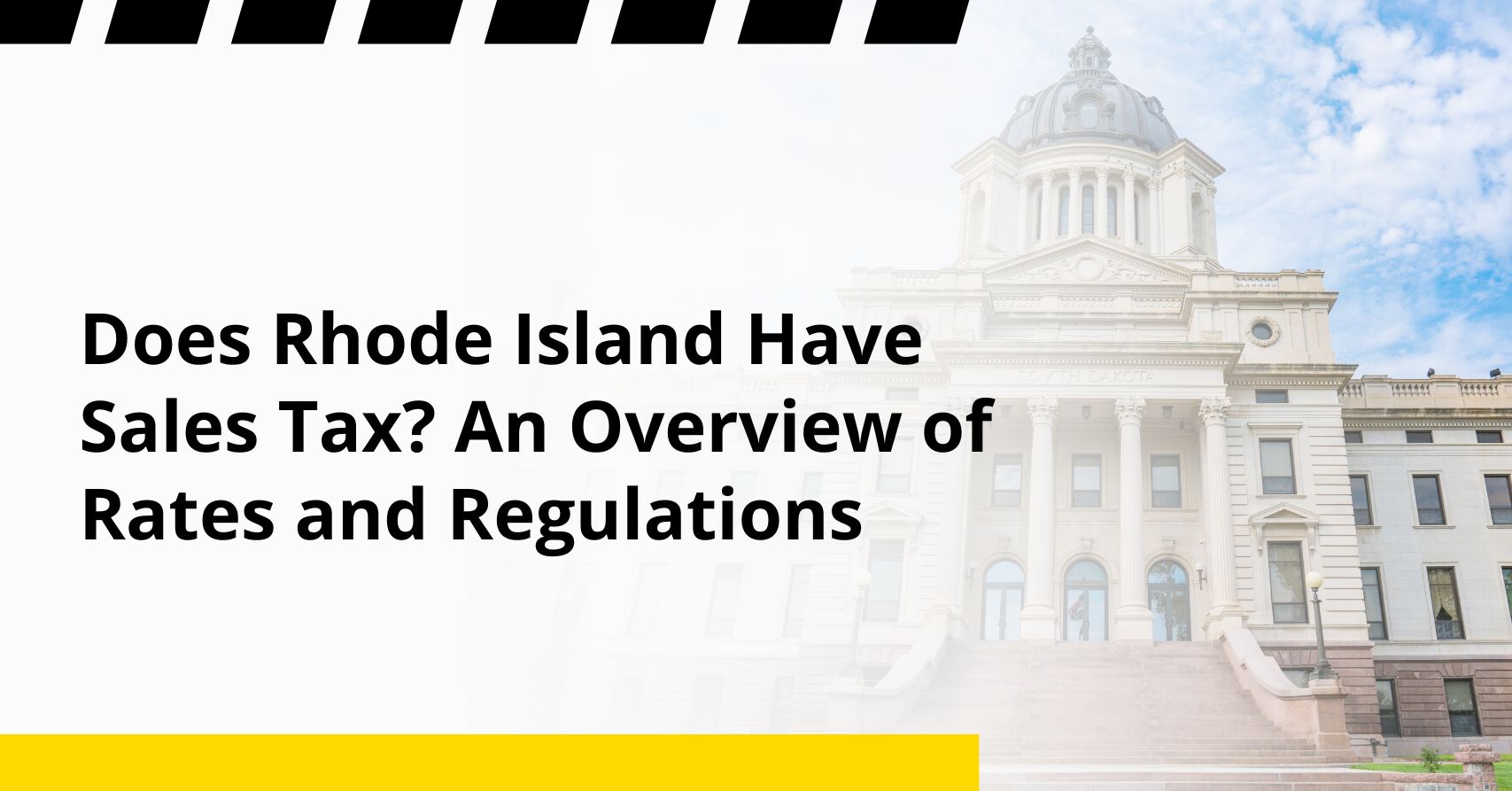 Rhode Island Sales Tax: Rates & Regulations Overview