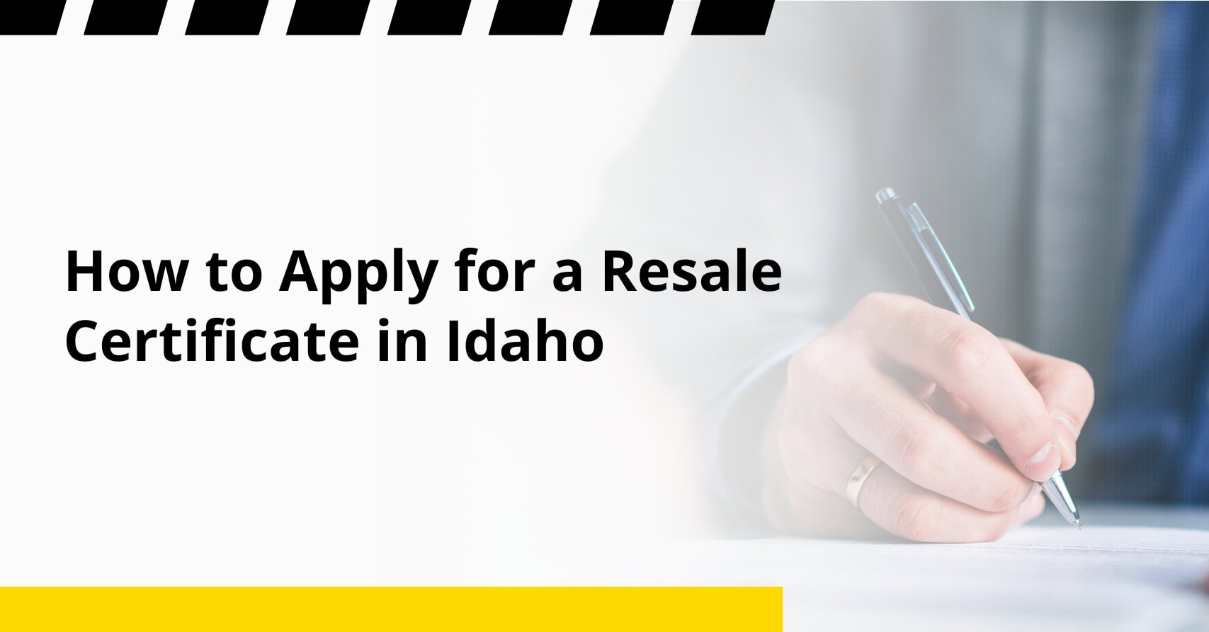 How to Apply for a Resale Certificate in Idaho