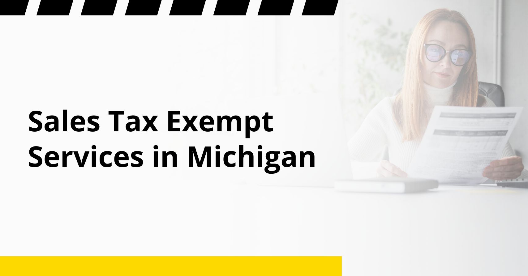 Sales Tax Exempt Services in Michigan