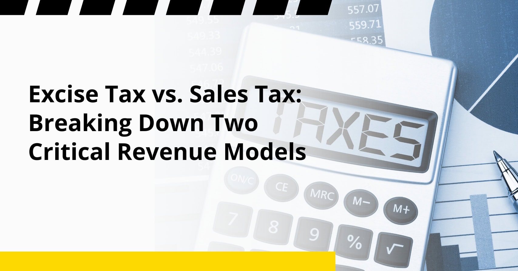 Excise Tax vs. Sales Tax: Breaking Down Two Critical Revenue Models