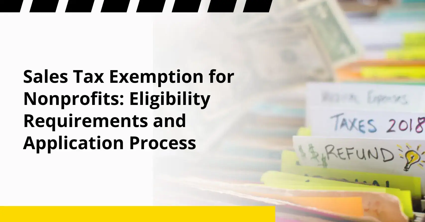 Sales Tax Exemption for Nonprofits: Eligibility Requirements and ...