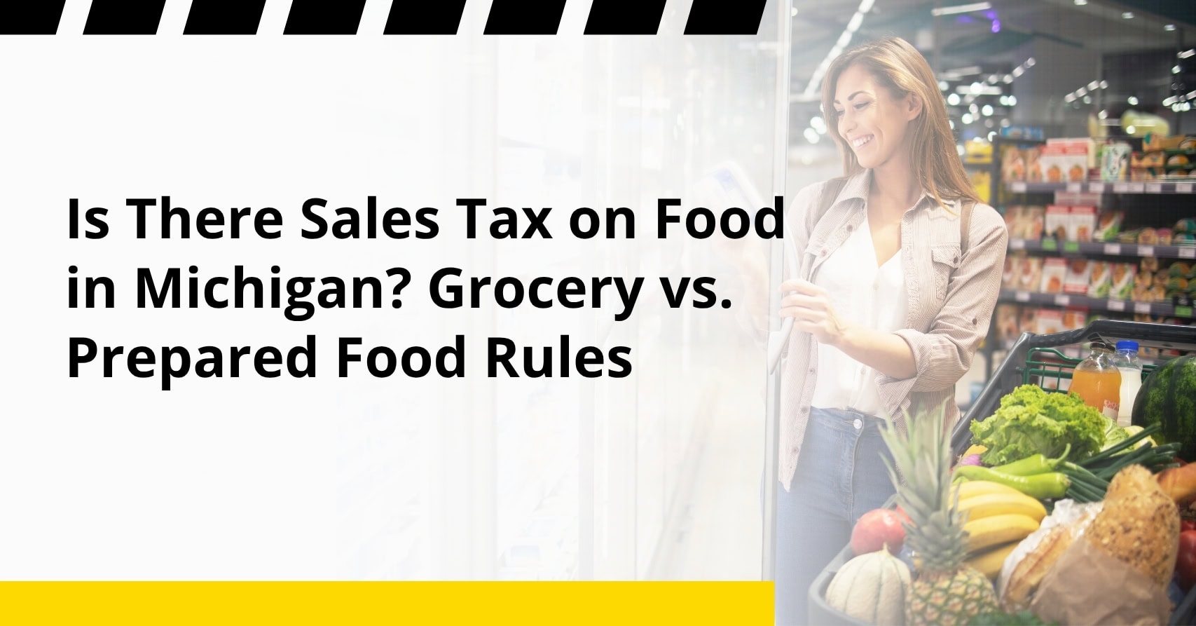Is There Sales Tax on Food in Michigan? Grocery vs. Prepared Food Rules